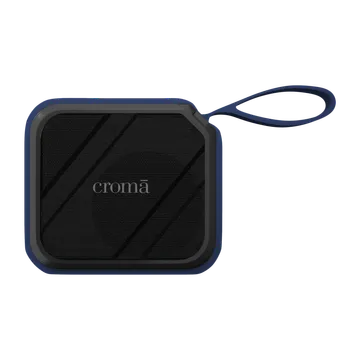 Croma 8W Portable Bluetooth Speaker (Water Resistant, Rich Bass, Stere ...
