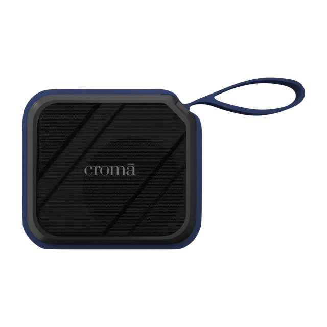 Croma 8W Portable Bluetooth Speaker (Water Resistant, Rich Bass) – mobex.in